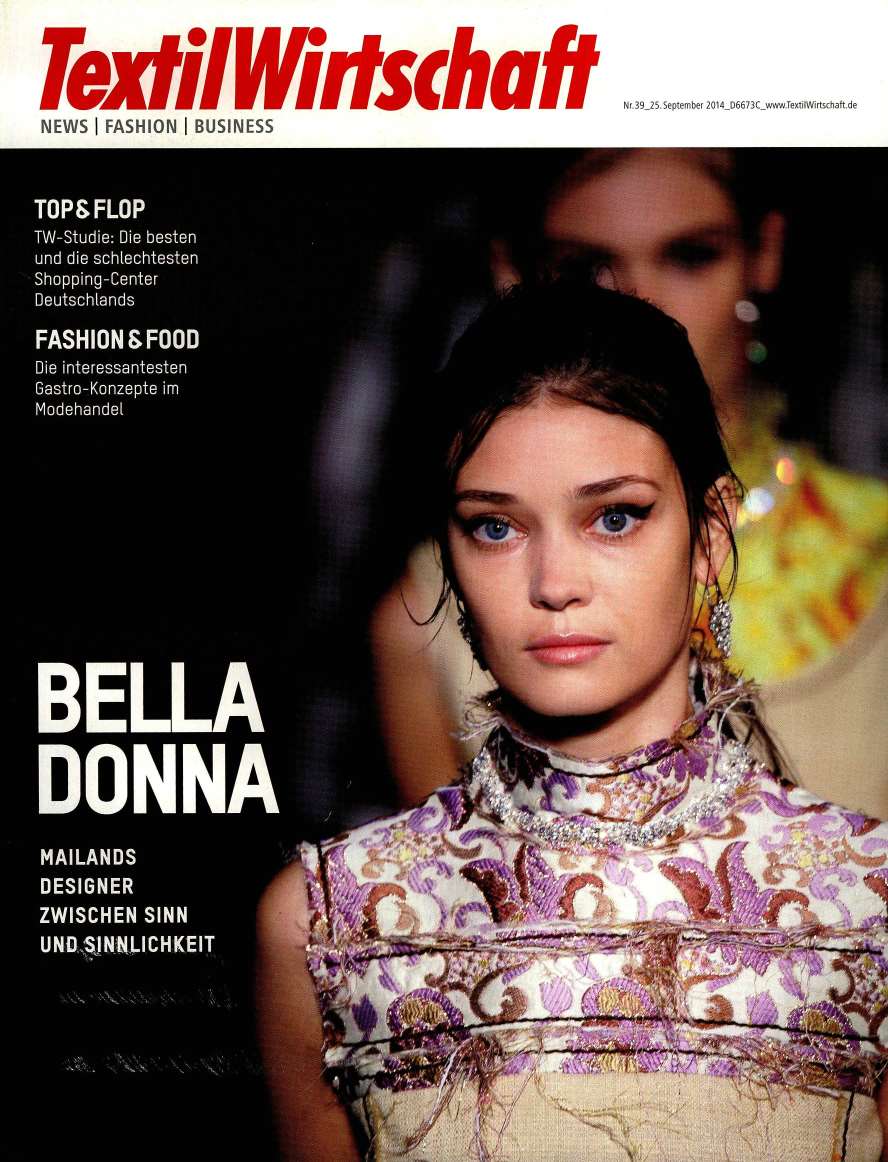 MSGM on TEXTIL WIRTSCHAFT, 25 Semptember 2014 | Riccardo Grassi BlogRiccardo Grassi Blog